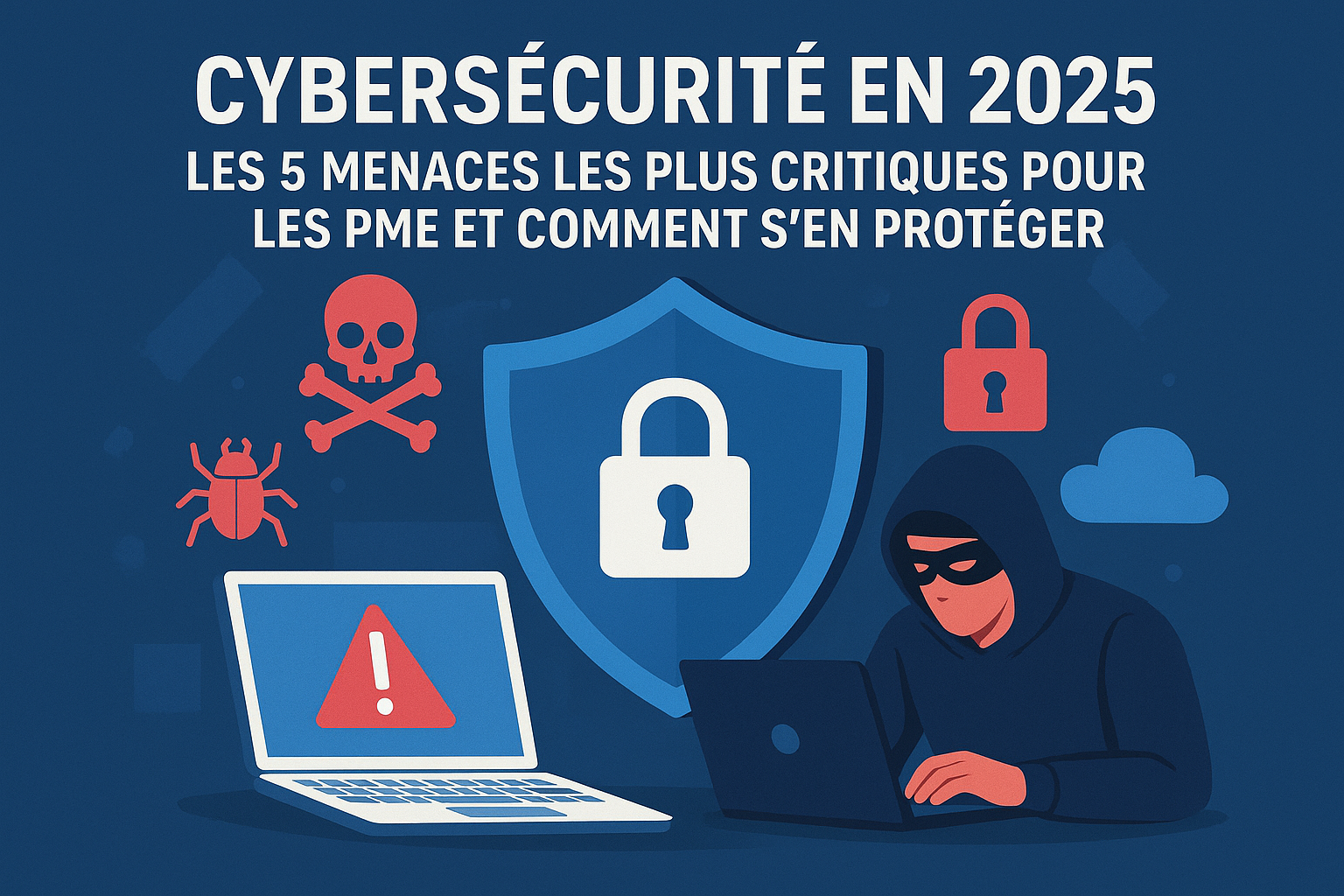 Cybersécurité PME 2025 : 5 Menaces Critiques & Solutions | Brain-Tech